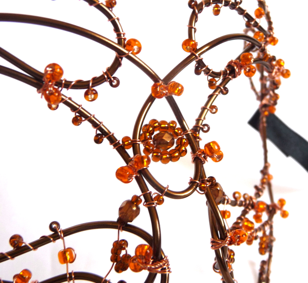 Bronze Wire Vine Masquerade Mask on Luulla